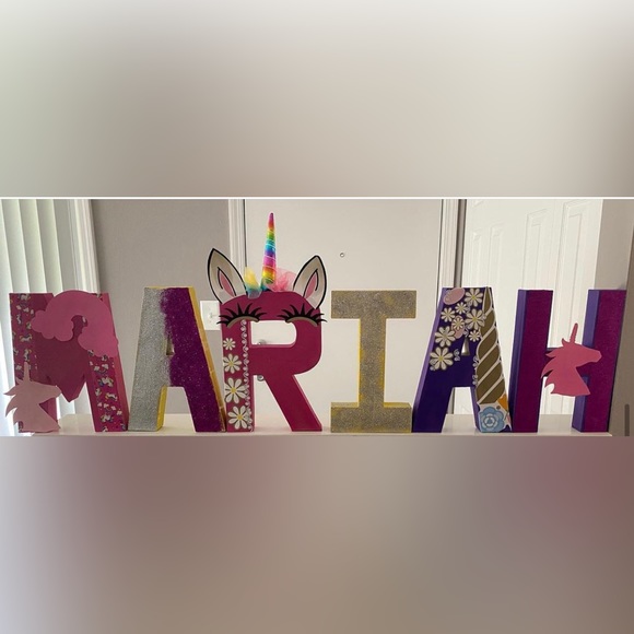 Art | 12inch Paper Mache Letters | Poshmark